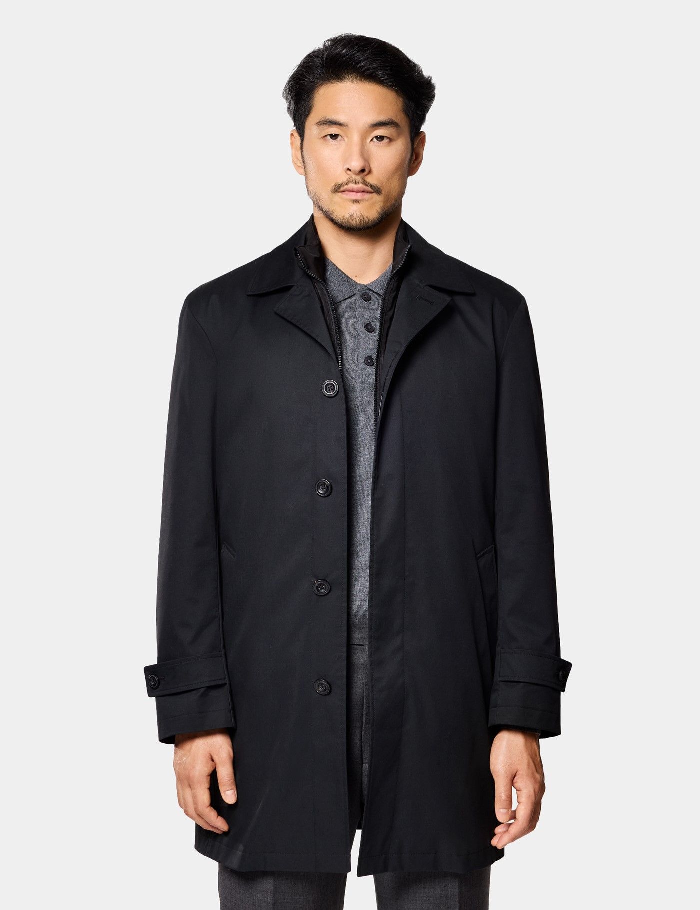 Men's Mackintosh Raincoats: Mac Coats - Hawes & Curtis