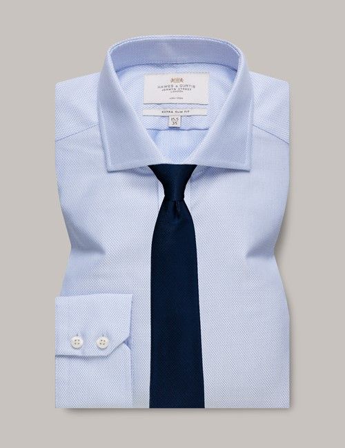 Men's Full Cutaway Collar Shirts | Shirts for Men - Hawes & Curtis