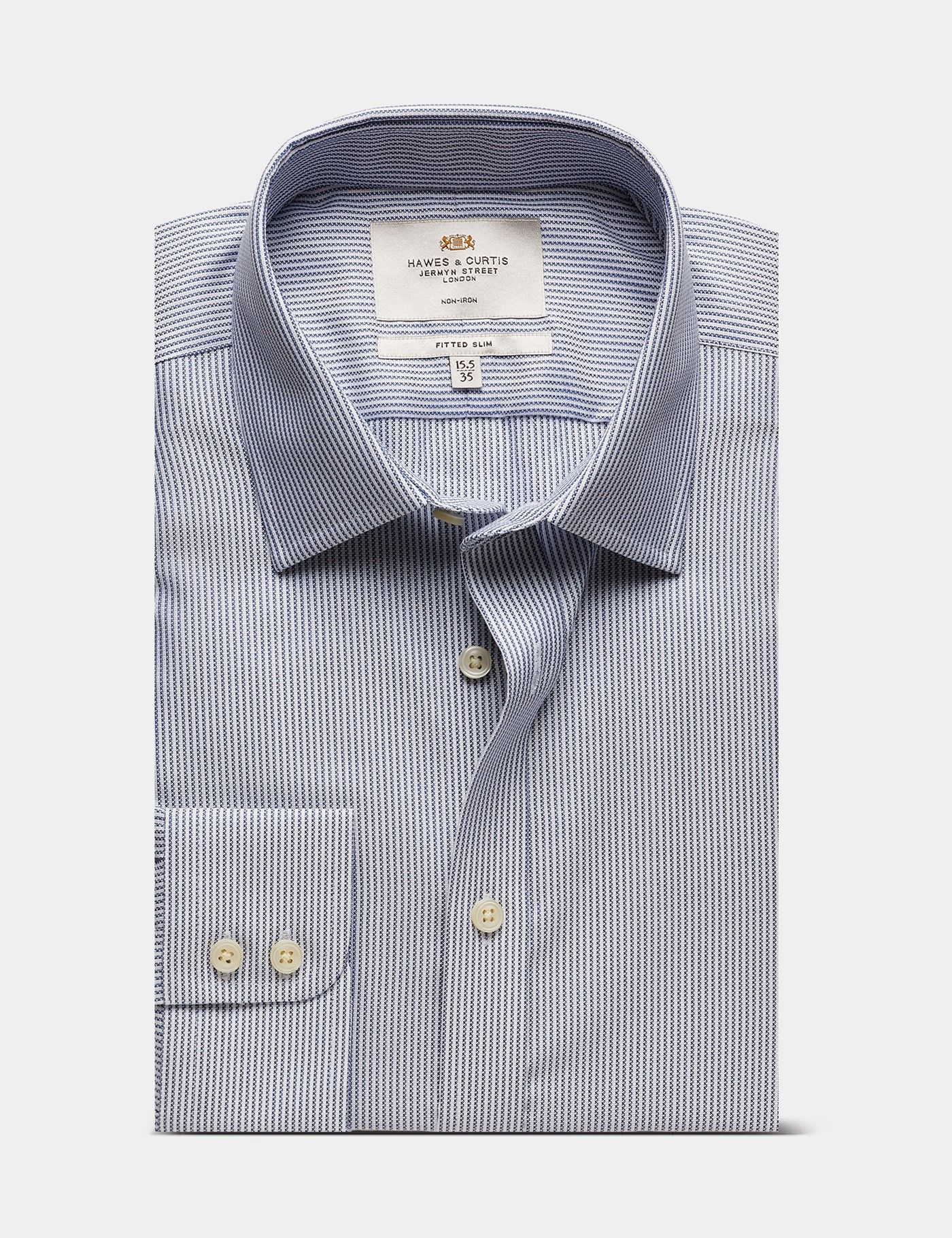 Non Iron Shirts for Men | Men's Shirts - Hawes & Curtis