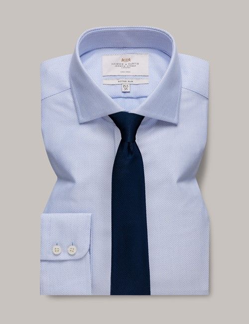 Men's Full Cutaway Collar Shirts | Shirts for Men - Hawes & Curtis
