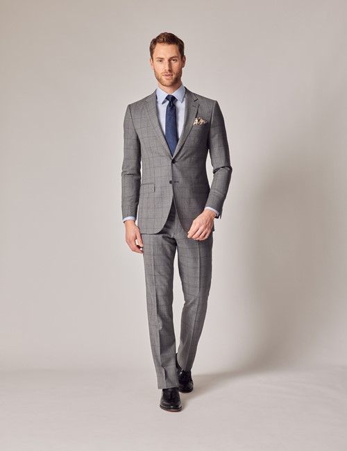 Men’s Tan Overcoat with Single Back Vent | Hawes & Curtis