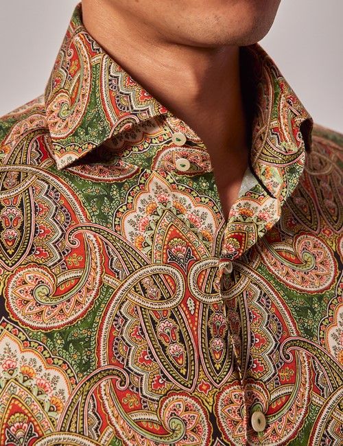 High Collar Shirts | Hawes & Curtis