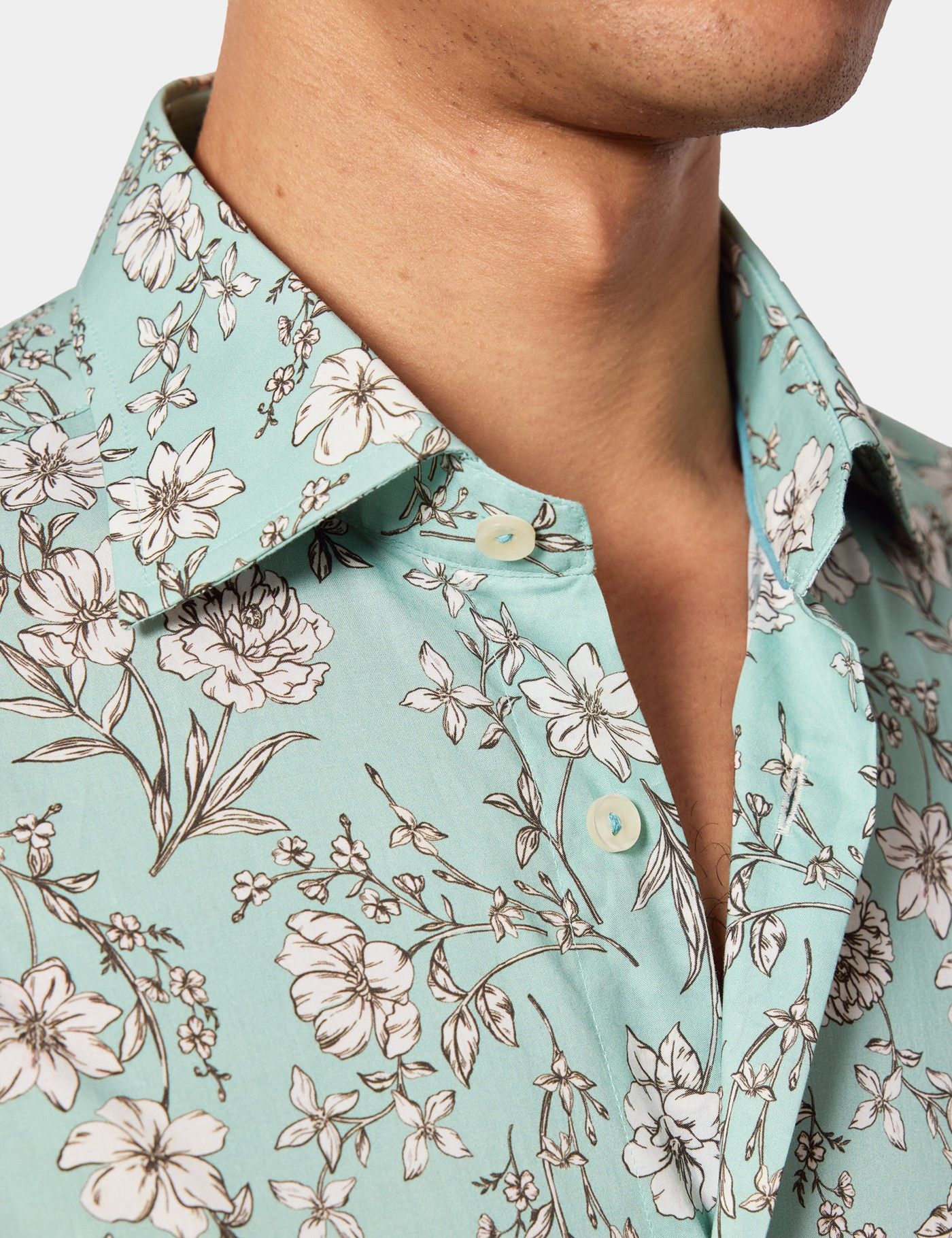 Men's Floral Shirts | Hawes & Curtis