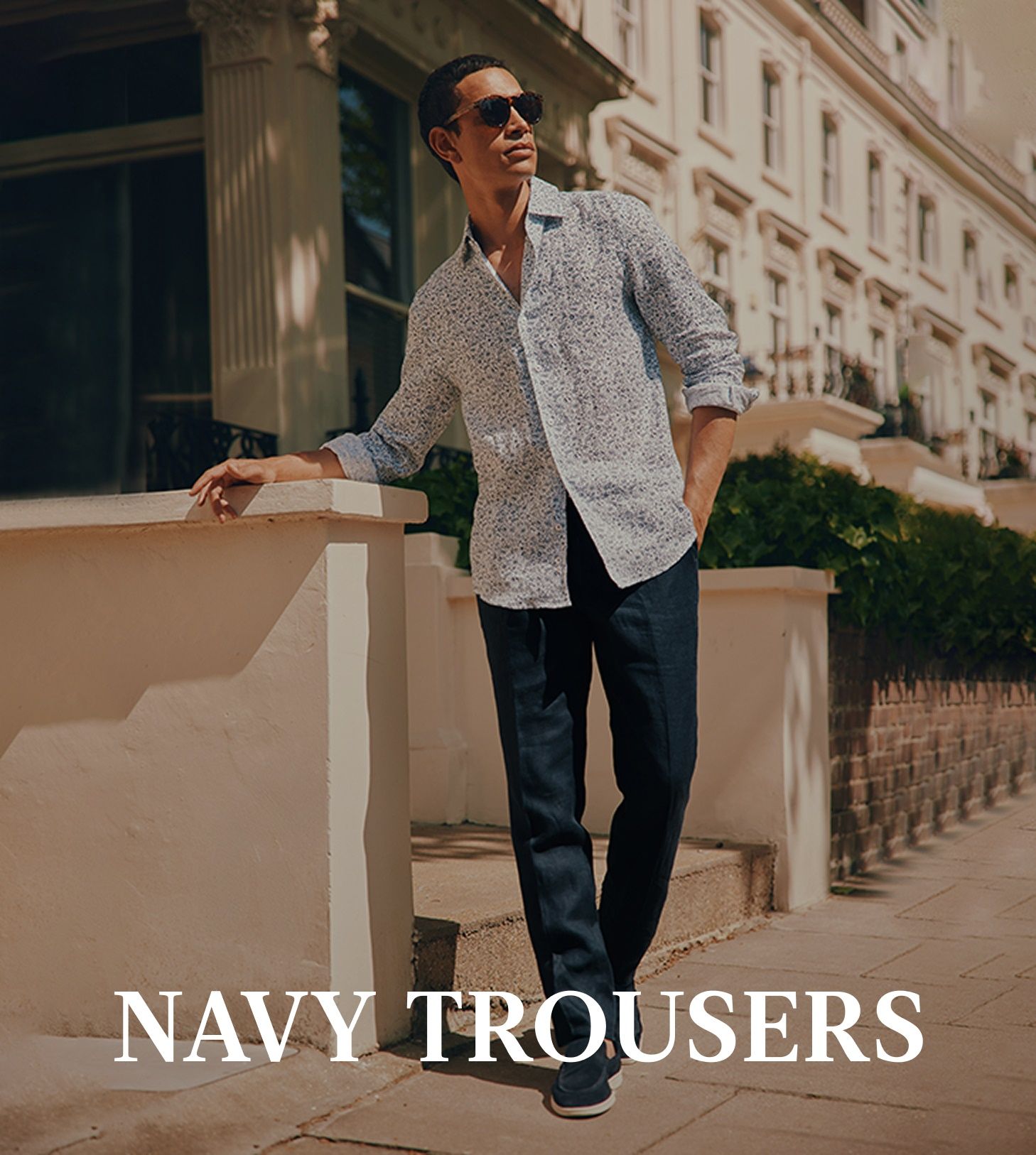 Men's Trousers: Tailored Trousers & Chinos | Hawes & Curtis