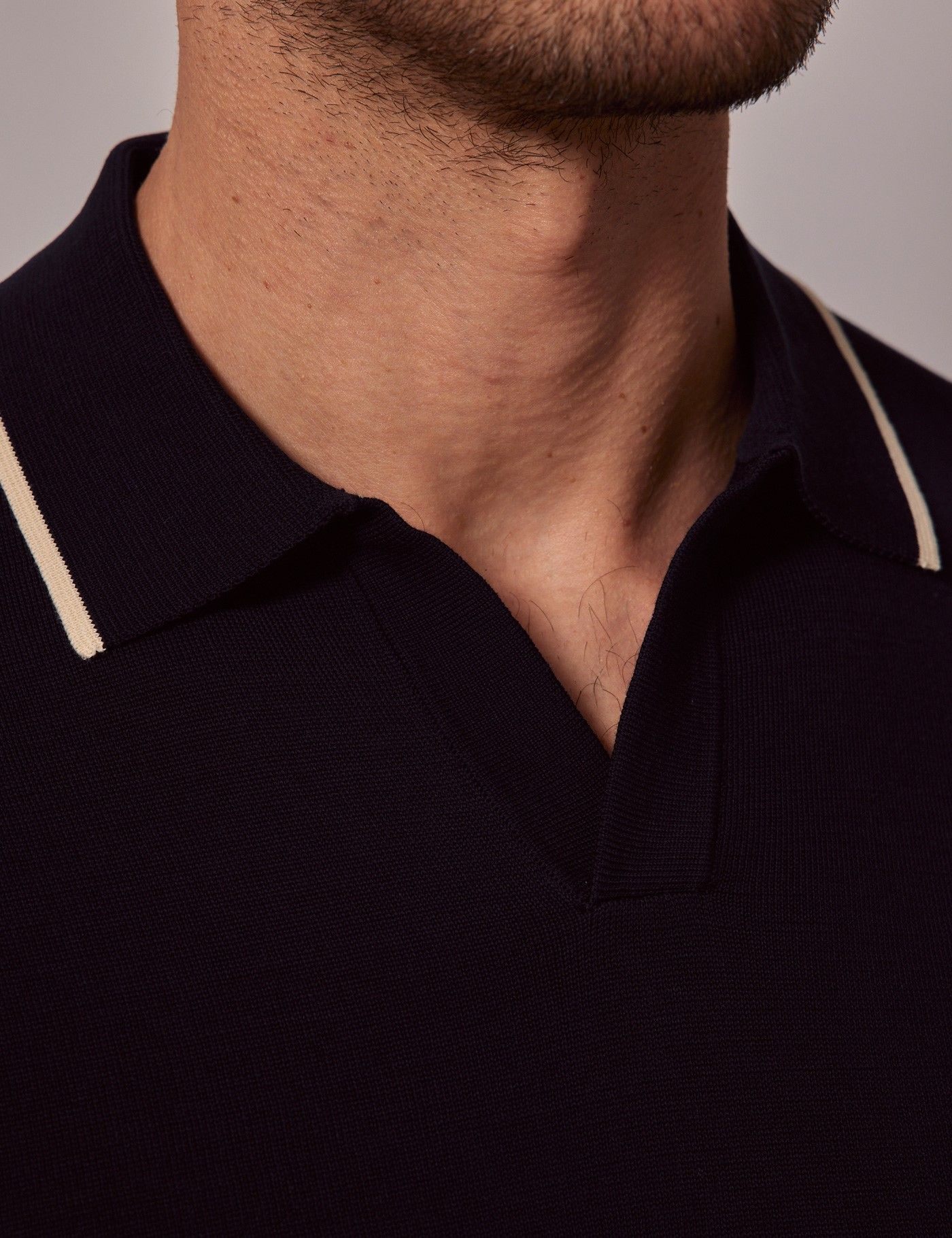 Men's Open Collar Polo Shirts - Hawes & Curtis
