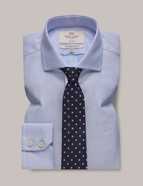 Mens Slim Fit Shirts | Buy at Hawes & Curtis