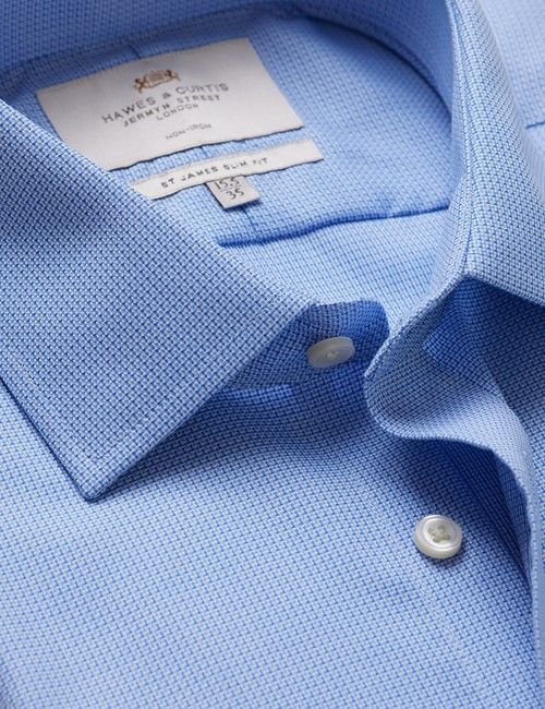 Mens Slim Fit Shirts | Buy at Hawes & Curtis