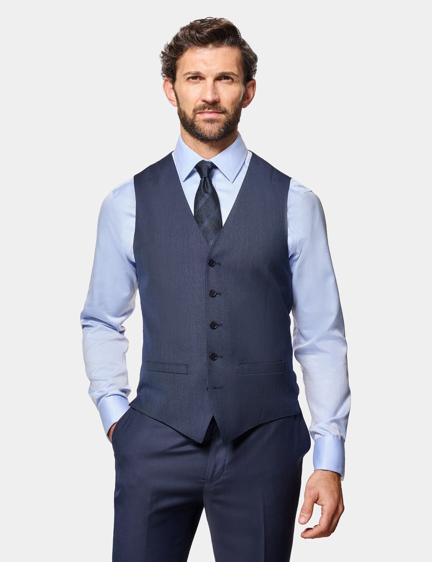 Men's Suits Vest | Hawes & Curtis