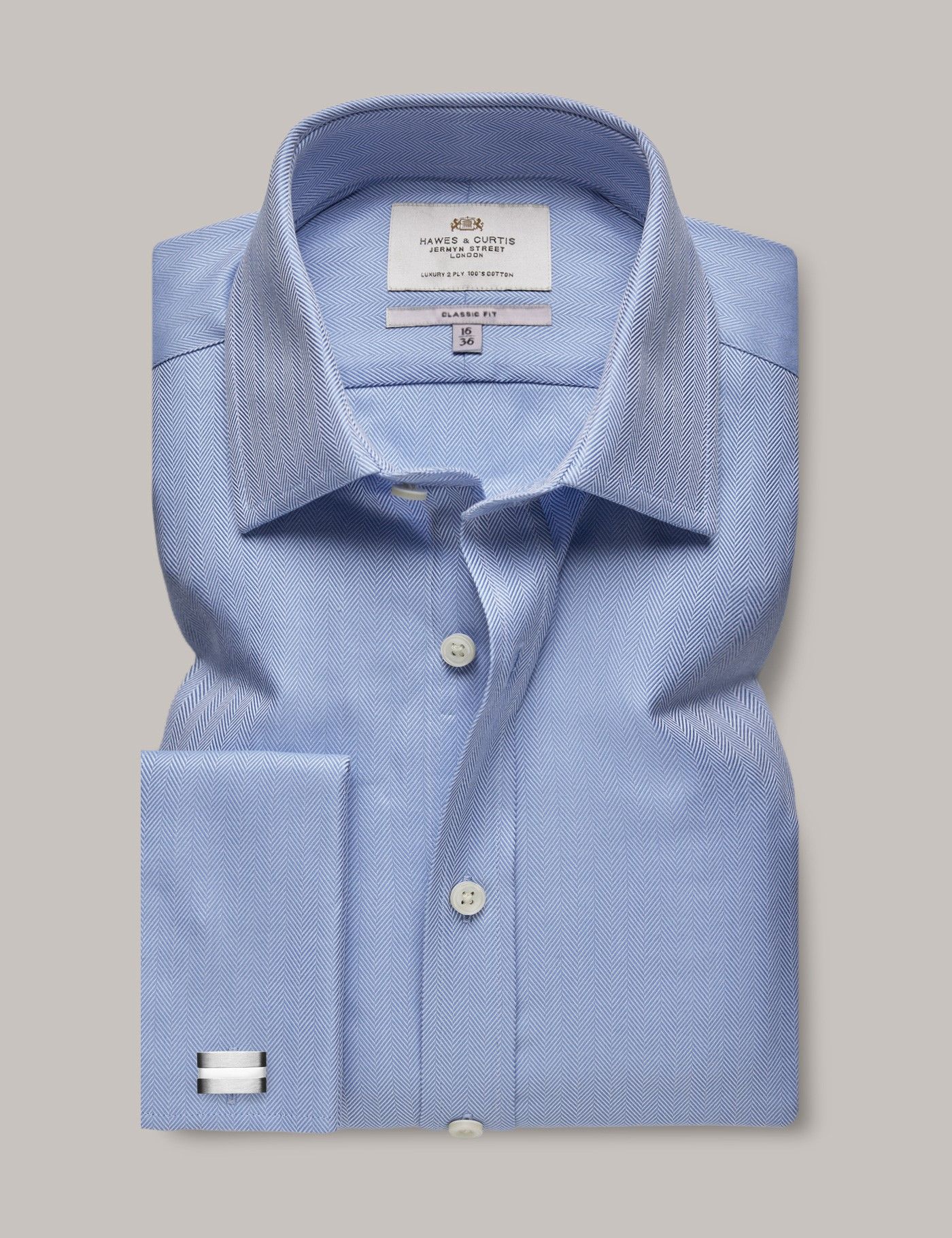 Men's Blue Shirts | Men's Shirts - Hawes & Curtis