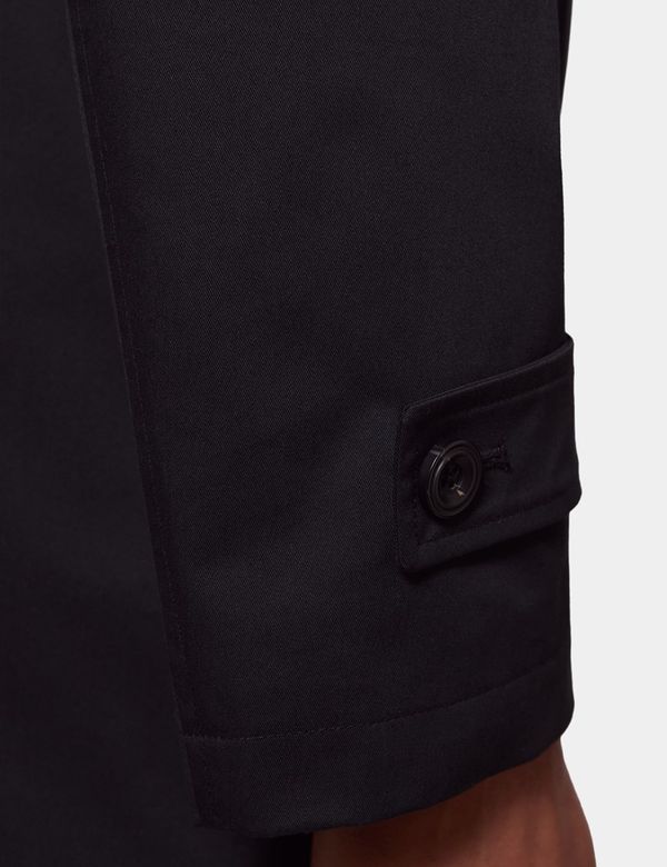 Men's Black Rain Mac with Removable Lining | Hawes & Curtis