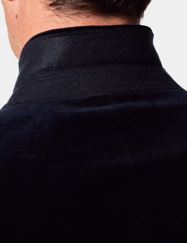 Men’s Slim Fit Midnight Blue Jacket | Hawes & Curtis