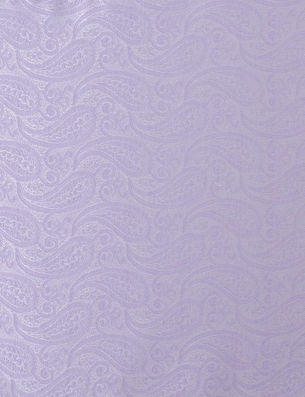 Men's Lilac Paisley Pocket Square - 100% Silk | Hawes and Curtis