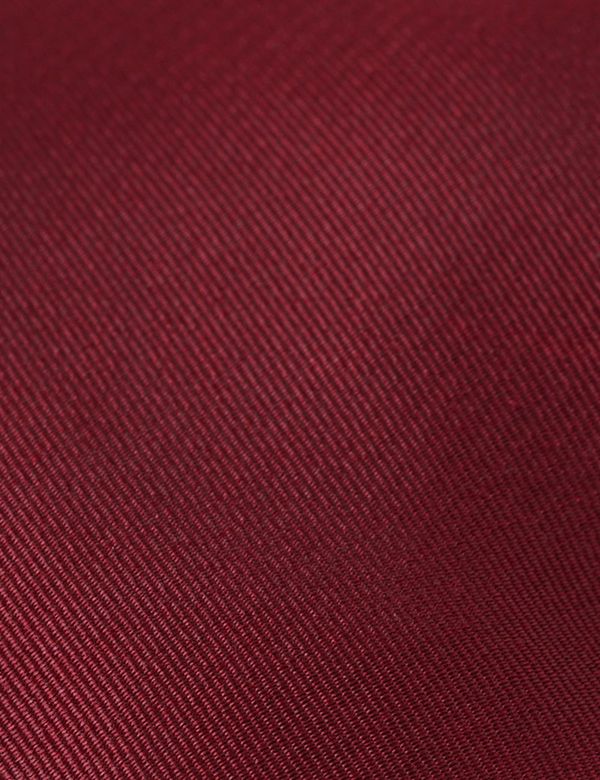 Men's Red Plain Silk Tie | Hawes and Curtis